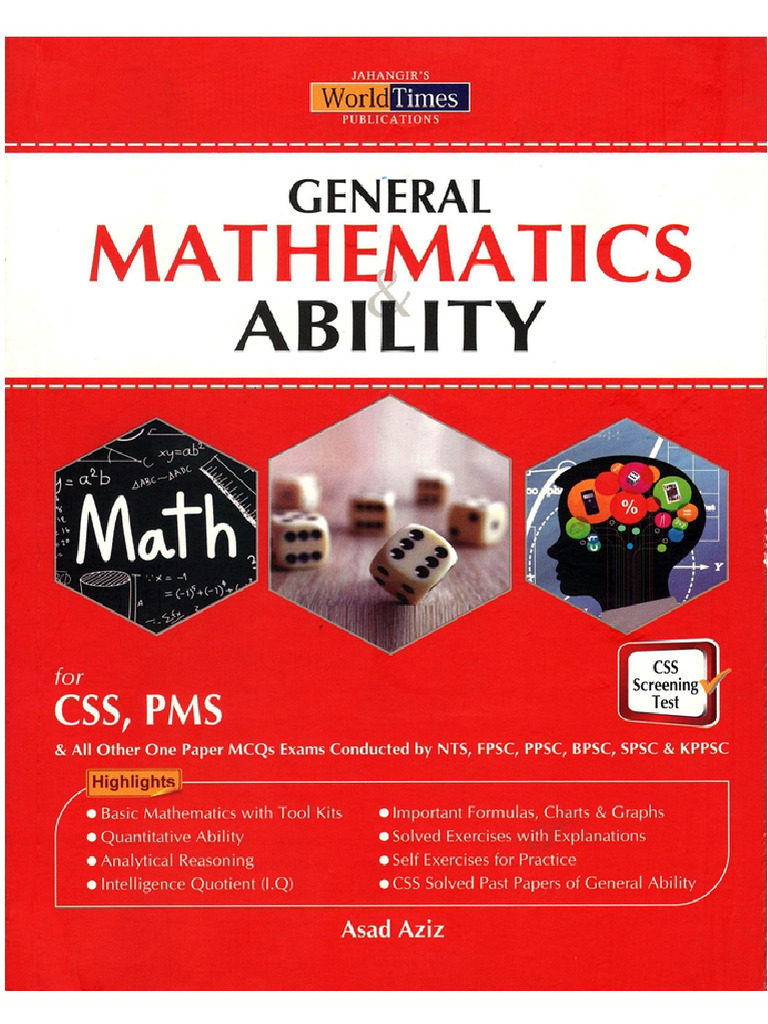JWT General Mathematics Ability Compressed Protected Unlocked | PDF | Business | Computers