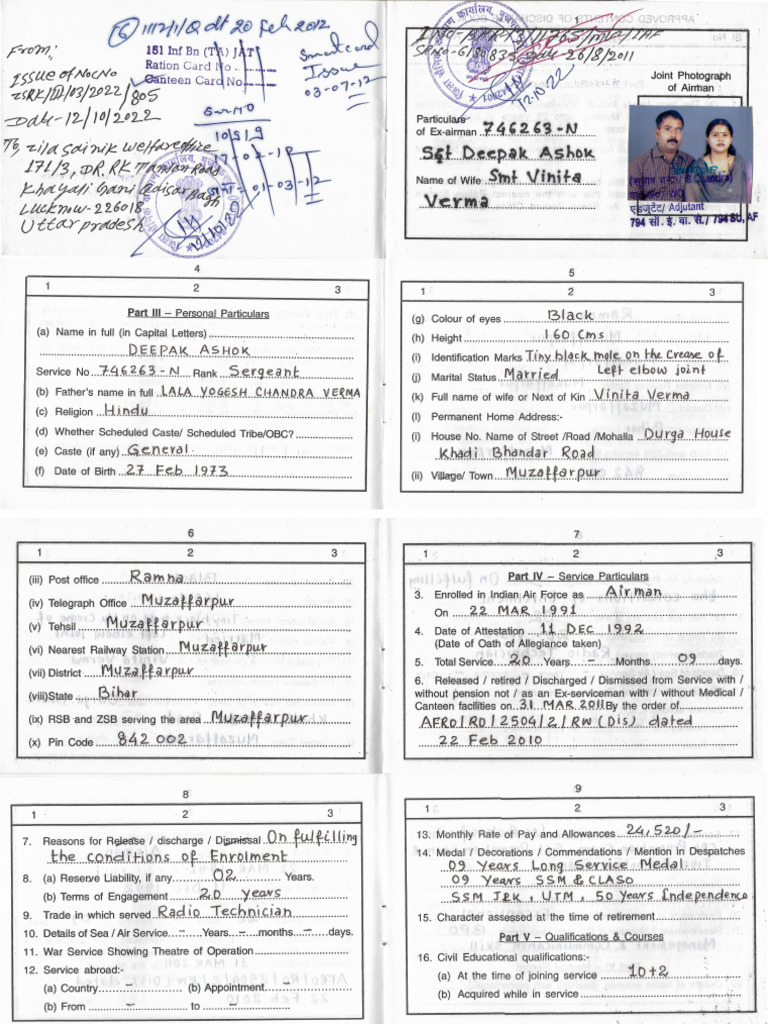 Deepak Sir Discharge Book | PDF