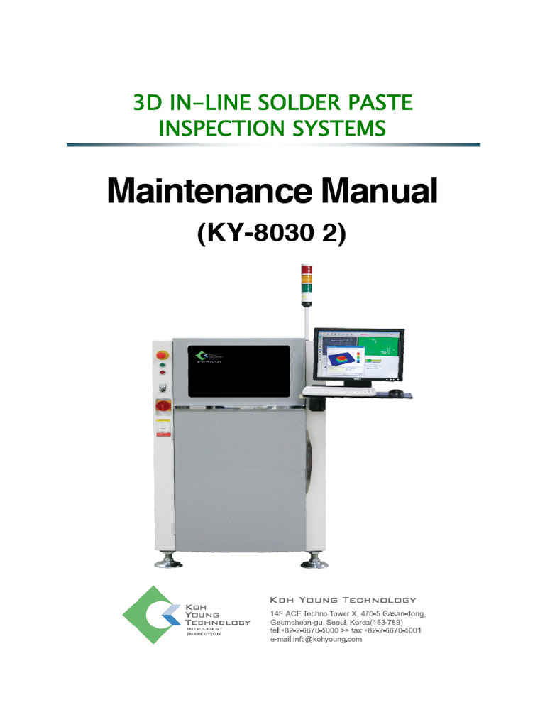 KY-8030 2 Maintenance Manual | PDF | Printed Circuit Board ...