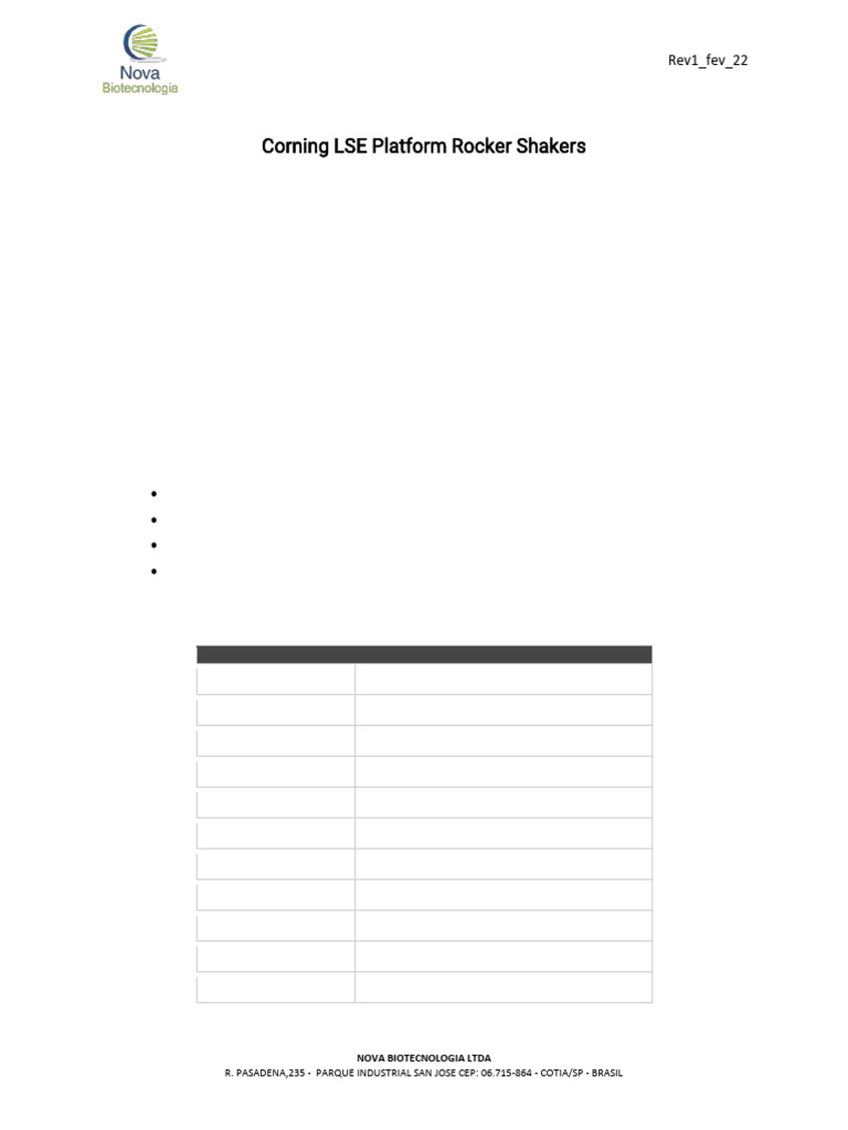 Bula Corning Lse Platform Rocker Shakers | PDF | Science & Mathematics