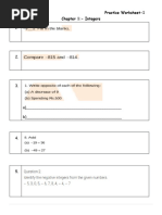Math Test Unit 1 Grade 7 | PDF | Numbers | Area