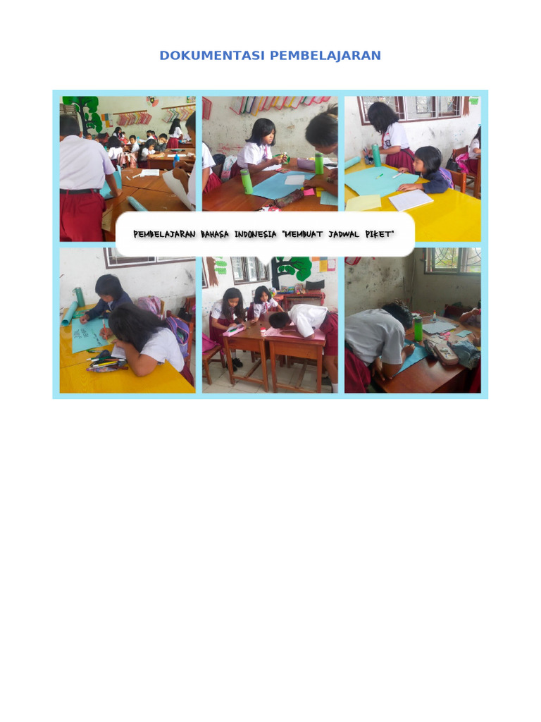 Dokumentasi Pembelajaran | PDF