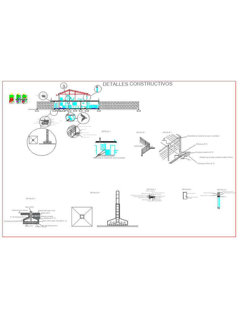 Detalles Contructivo - Copia-Model | PDF | Ingeniería estructural ...