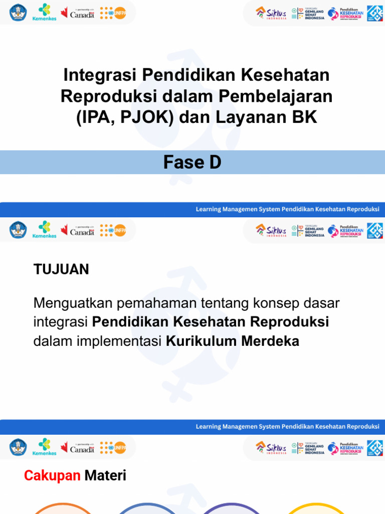 Integrasi Kespro - Materi Pertopik | PDF