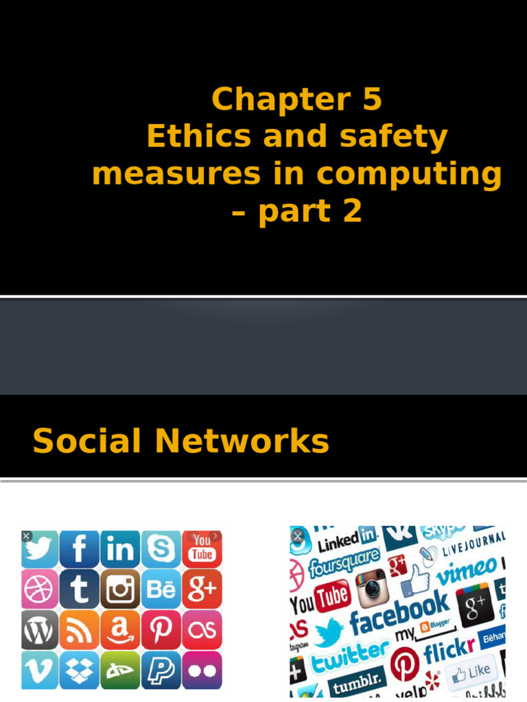 Ethics and Safety Measures in Computing Part 2 | PDF