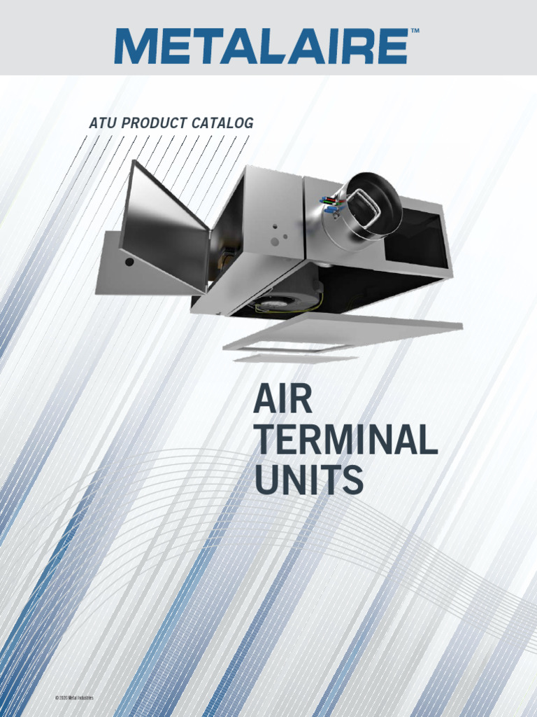 Air Terminal Units Catalogs 16745 | PDF | Duct (Flow) | Electrical ...