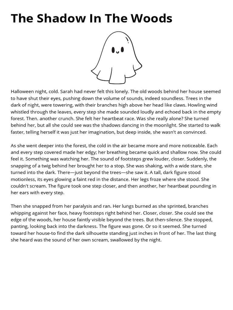 The Shadow in the Woods | PDF