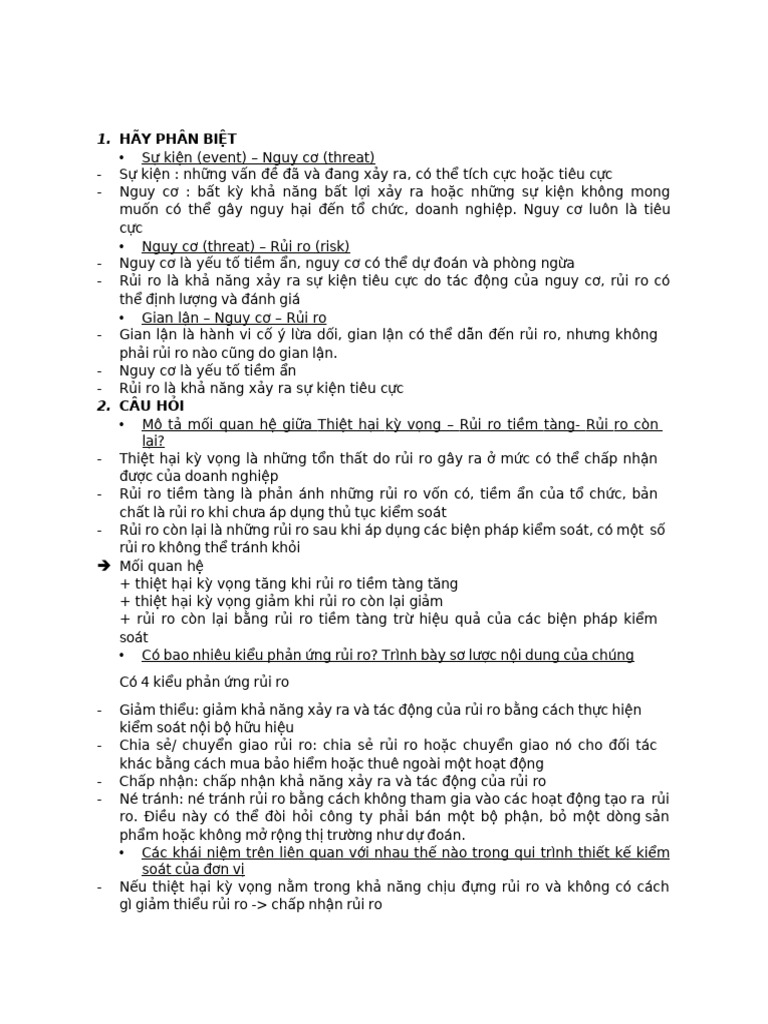 Ksnb-Ôn Tập | PDF