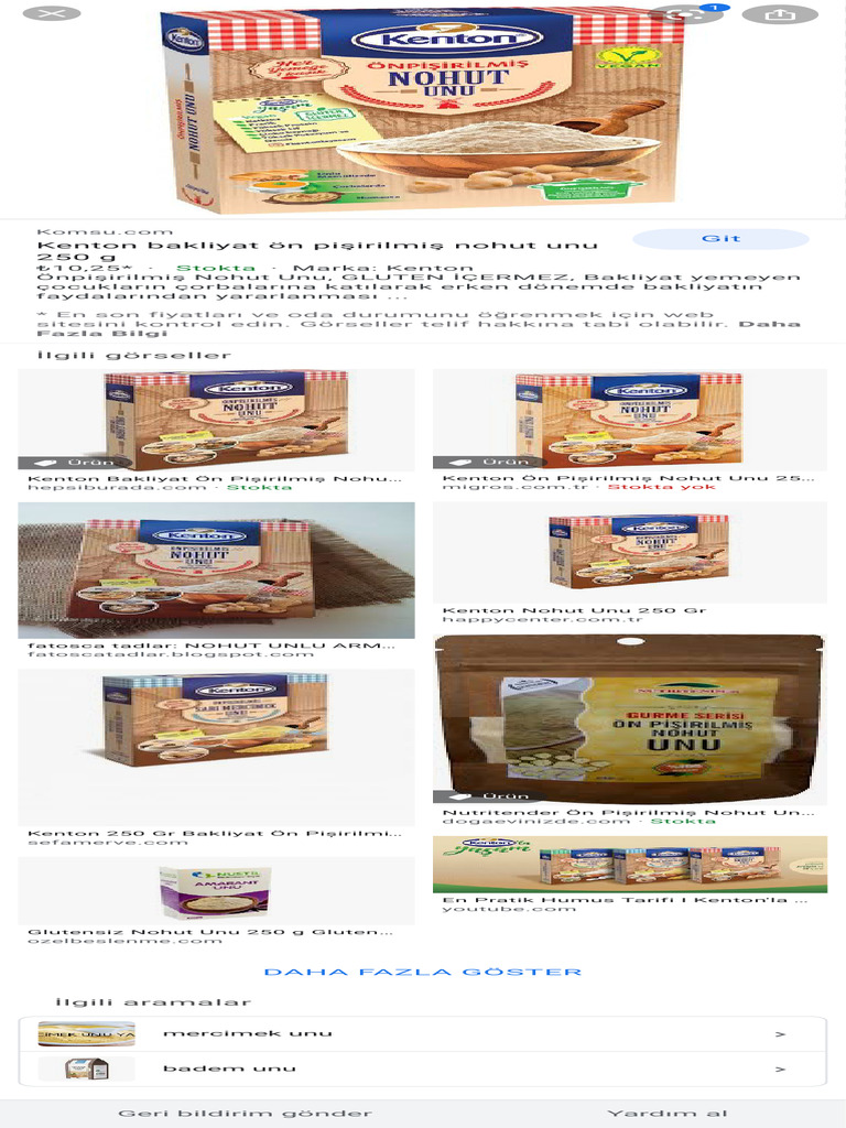 Nohut Unu - Google Arama | PDF