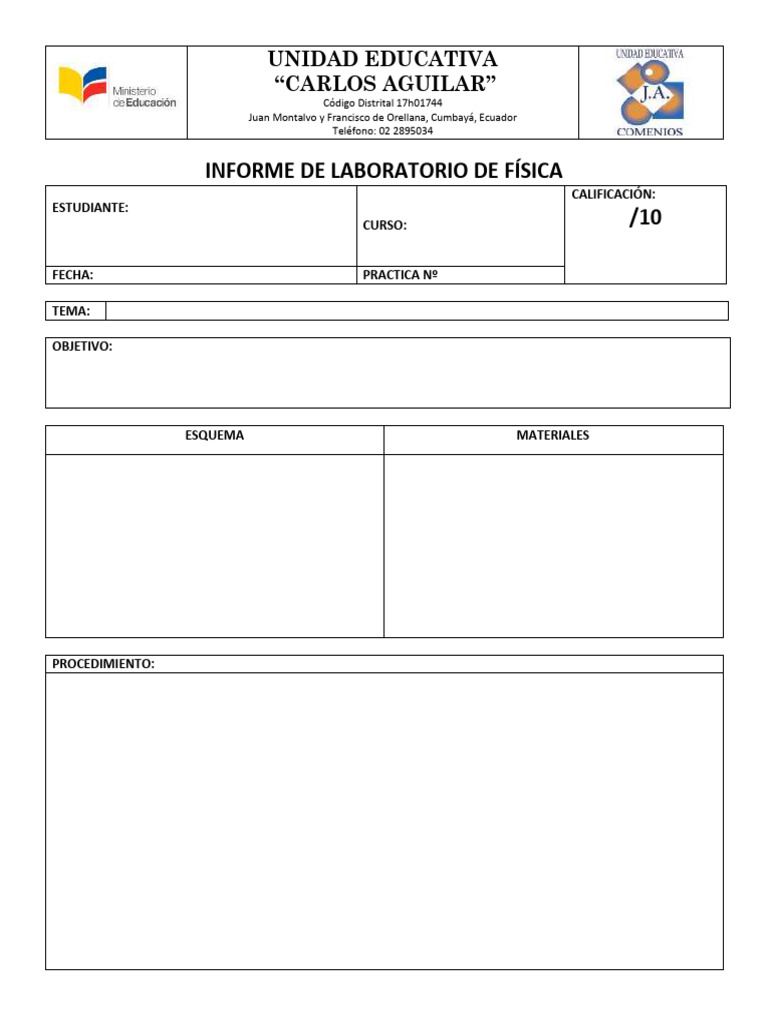 Informe de Fisica | PDF