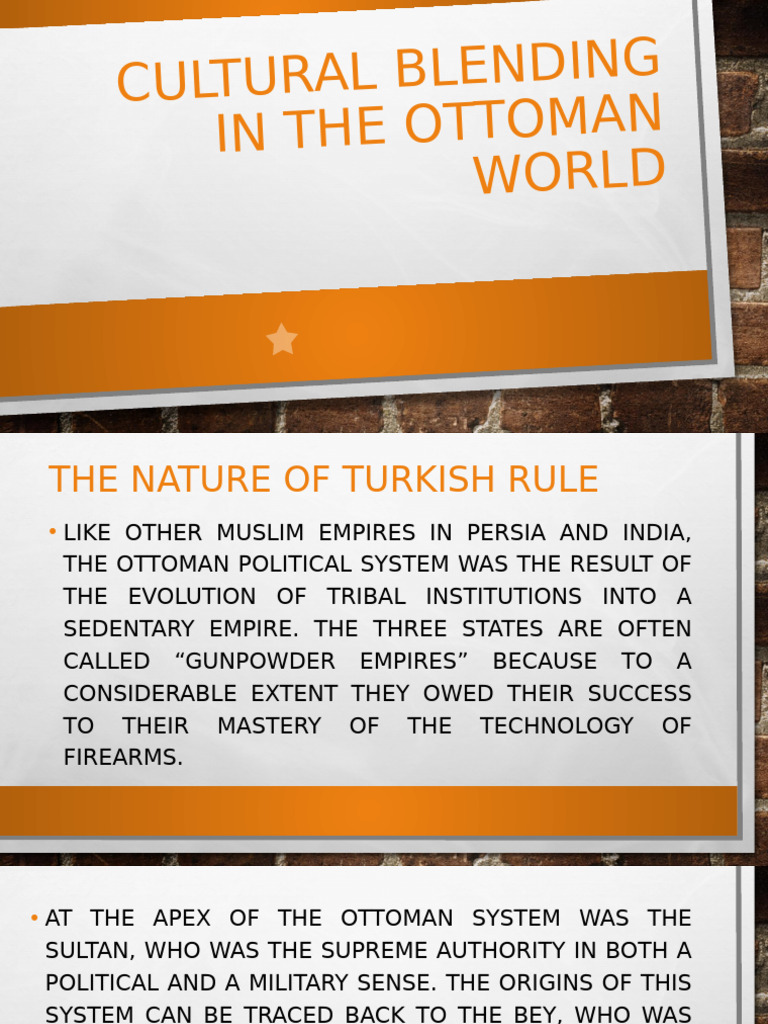 Ottoman Empire: Cultural Blending Insights | PDF | Ottoman Empire | Harem