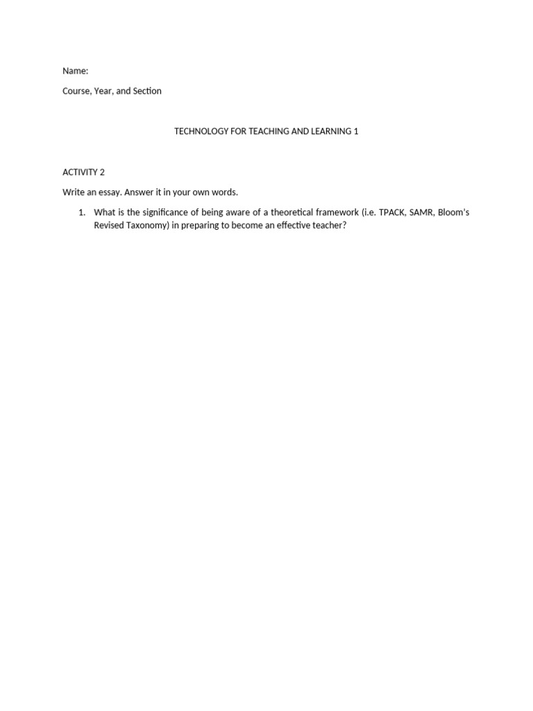 Ttl1 - Finals Activity 2 | PDF