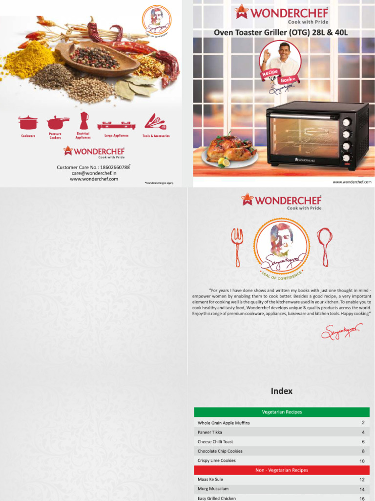 OTG Recipe Book | PDF