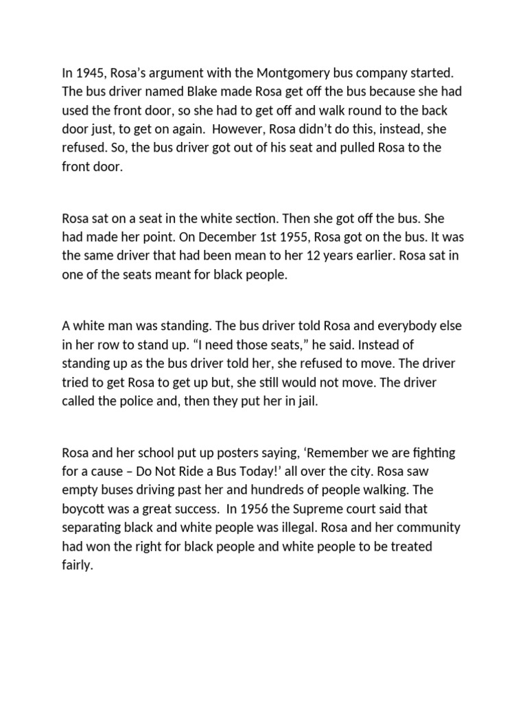 Rosa Parks | PDF | Politics | Poetry