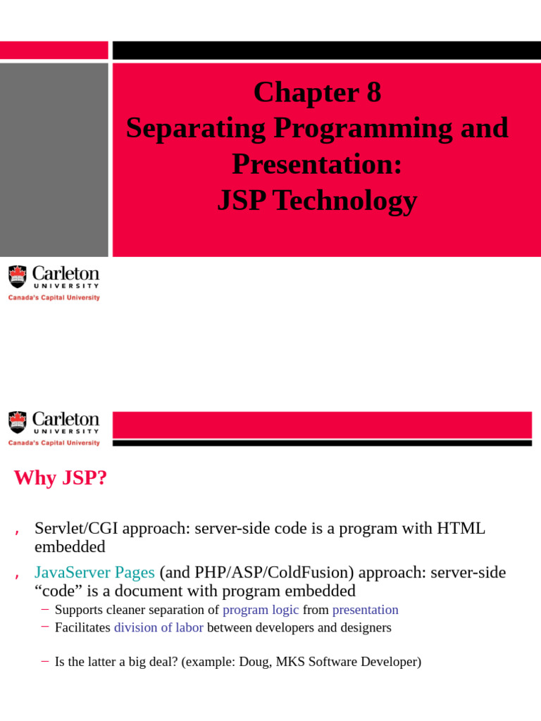 10-JSP | PDF | Computer Programming | Software Engineering 10-JSP | PDF | Computer Programming | Software Engineering