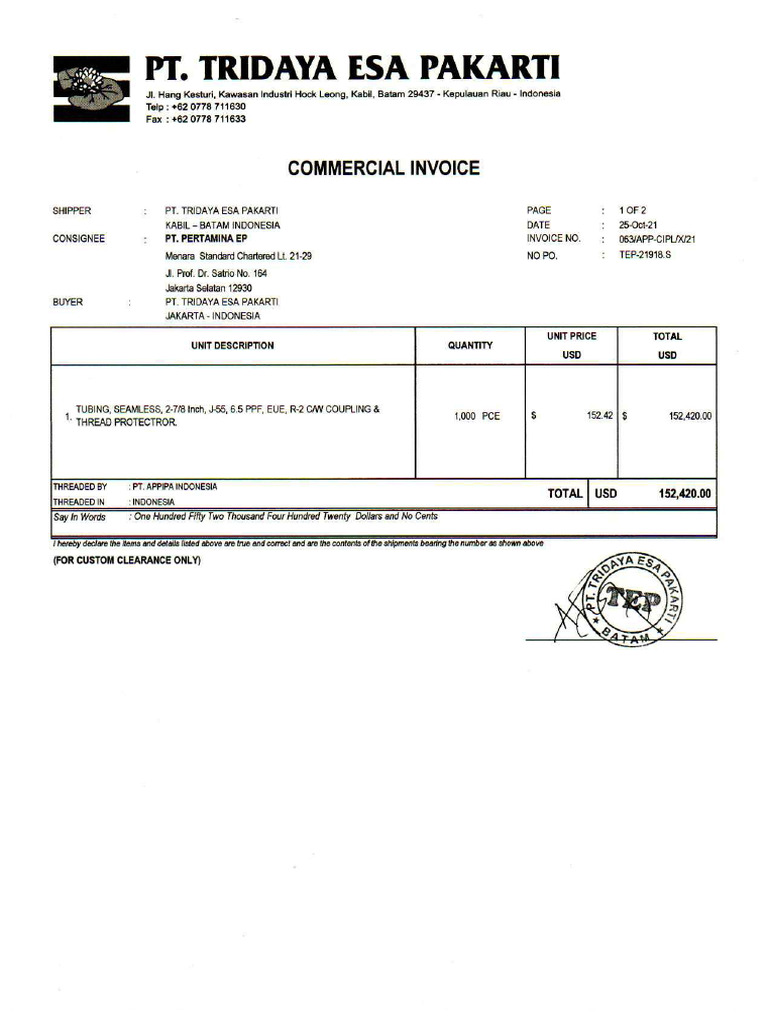 Invoice | PDF