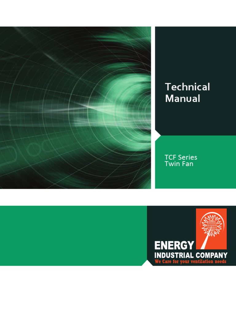 TCF Series Twin Cabinet Fans Overview | PDF | Duct (Flow ...