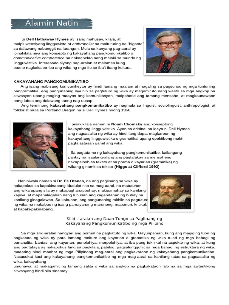 KPWKP 11 Handout 3 | PDF