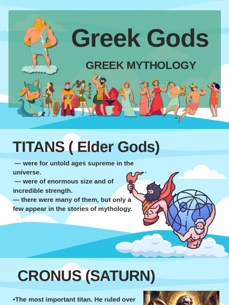 Greek Mythology Lesson 2 | PDF | Twelve Olympians | Zeus
