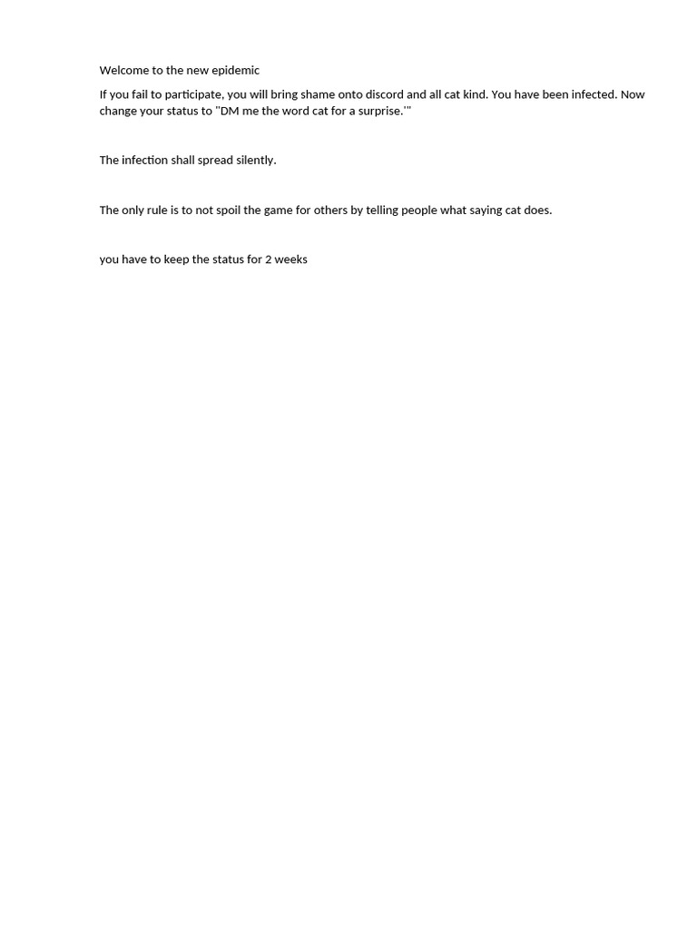 Infection From Discord | PDF | Games & Activities