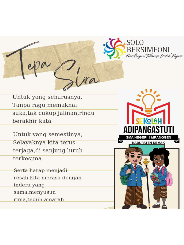 Tepa Slira - Muhammad Arief Prasetyo | PDF