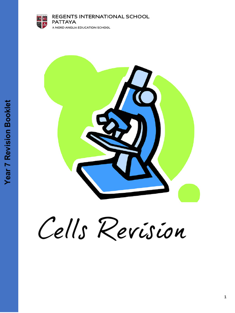 Cells Revision | PDF | Cell (Biology) | Cytoplasm