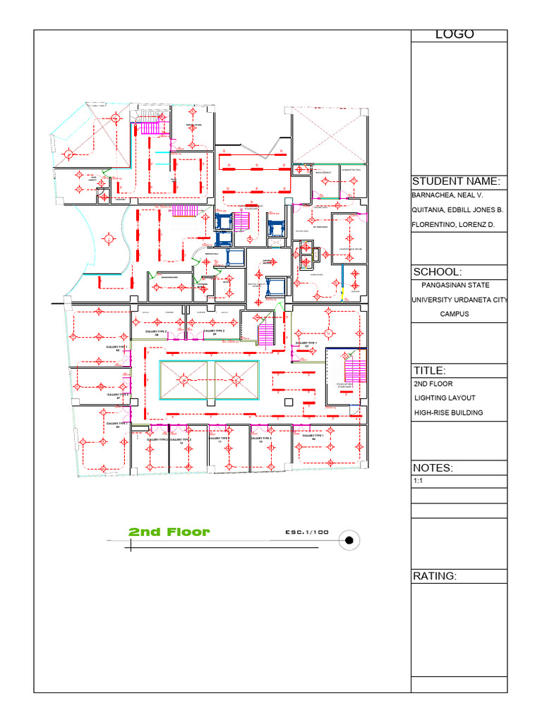 2nd Lighting Layout | PDF