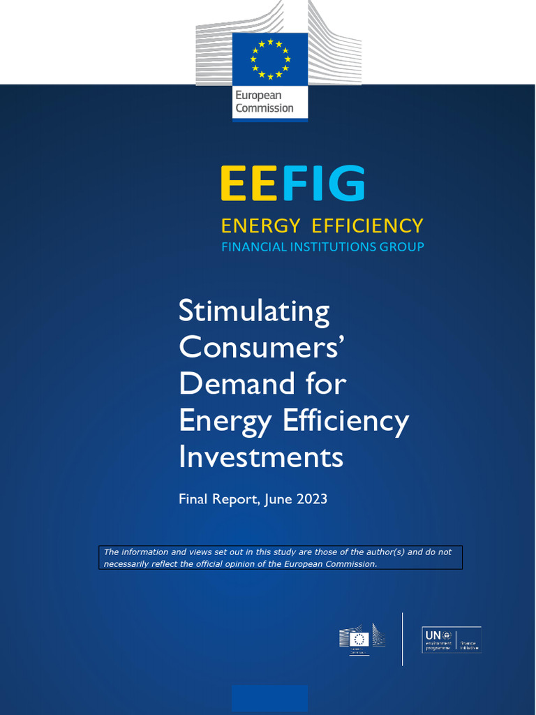 Stimulating Consumers Demand For Energy efficiency-MJ0323422ENN | PDF ...