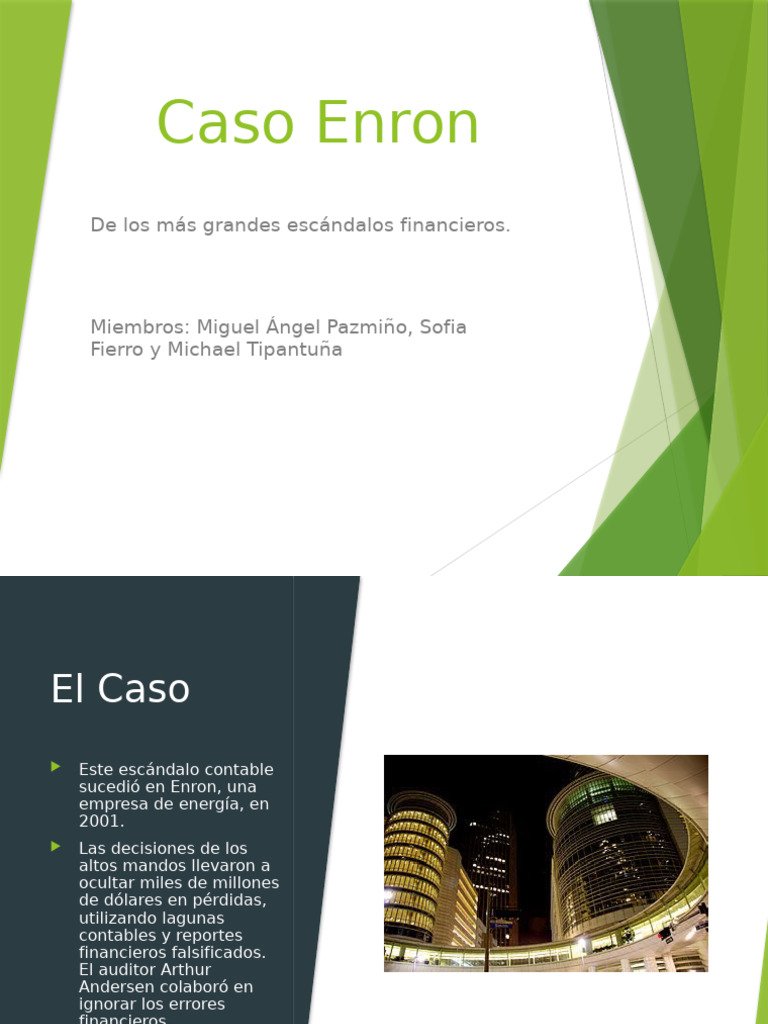 Caso Enron | PDF