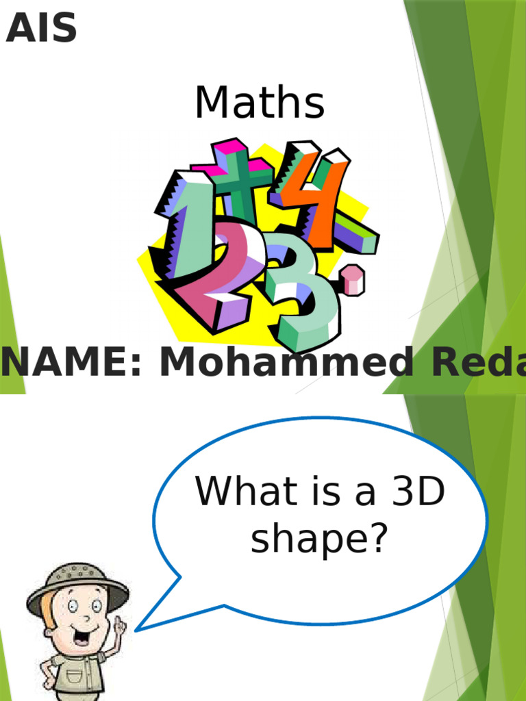 Reda 3D Shapes | PDF