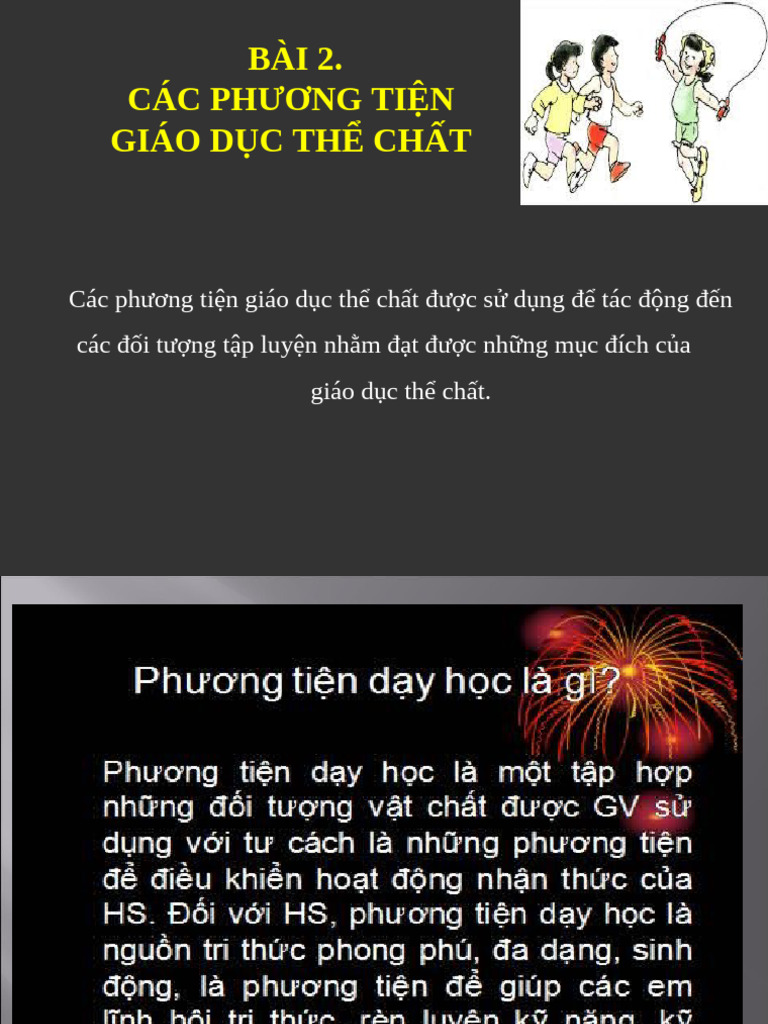 Bài 2 Phương Tiện GDTC | PDF