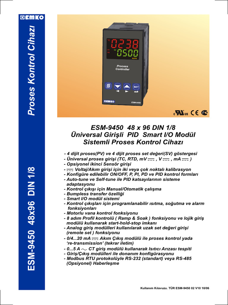 ESM-9450 TR | PDF
