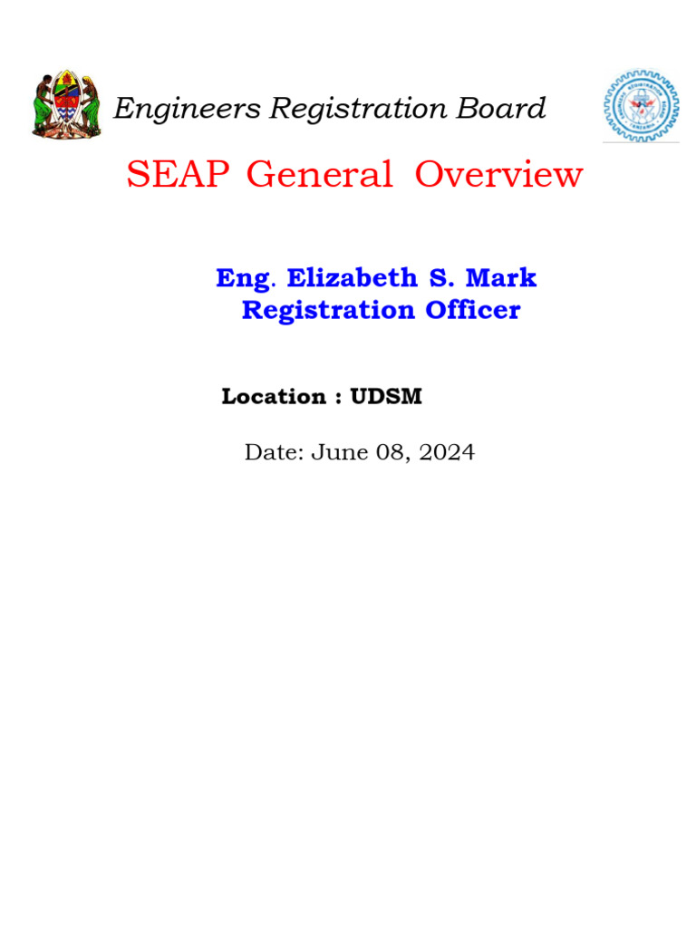 ERB - SEAP Programme | PDF | Educational Stages