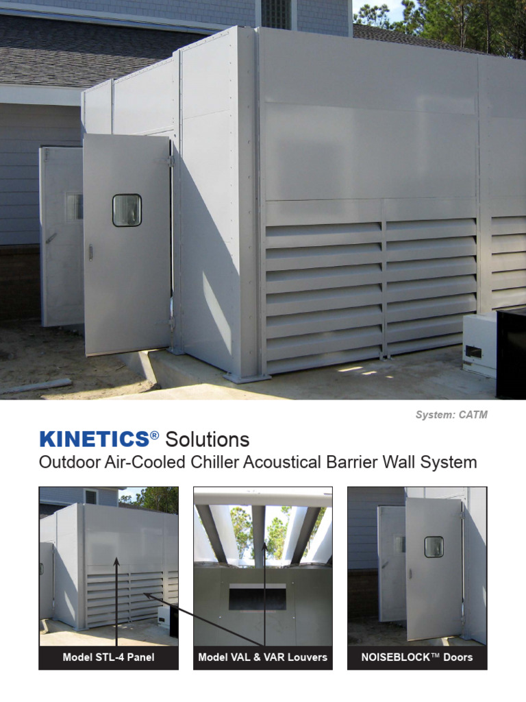 Outdoor Chiller Acoustical Barrier Wall | PDF | Noise