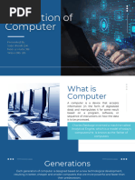 Overview of Computer Generations | PDF