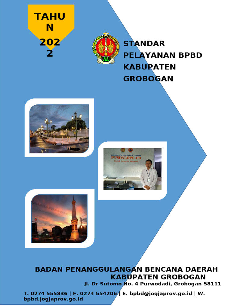 Standar Pelayanan BPBD 2022 | PDF