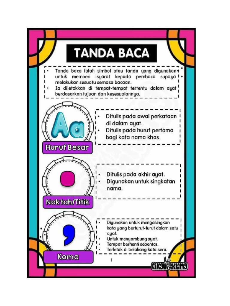Tanda Baca | PDF