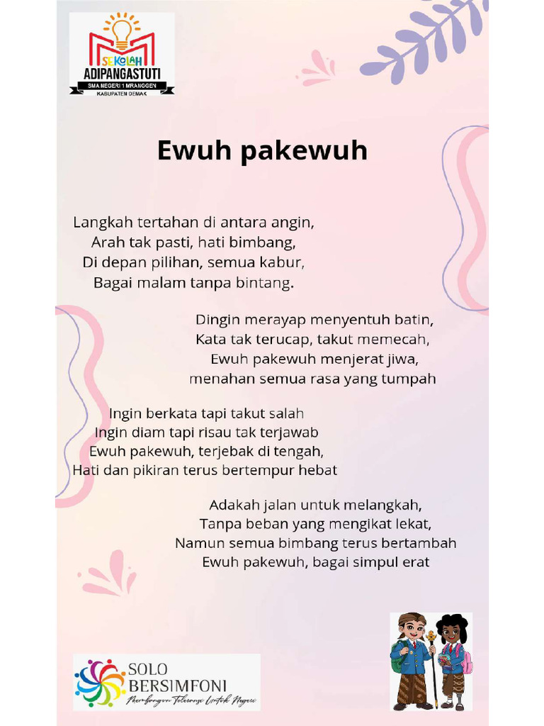 Ewuh Pakewuh - Dini Kamelia | PDF