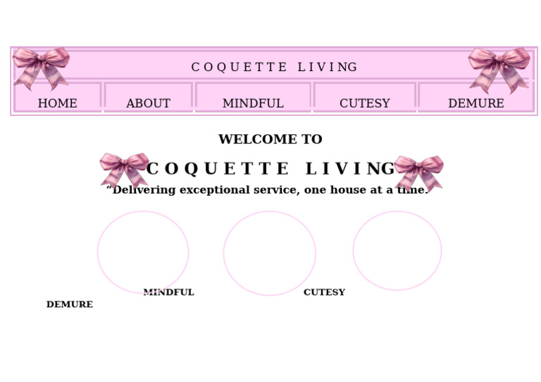 Coquette Living - Home Page (#1) | PDF | Art | Mystery, Thriller ...