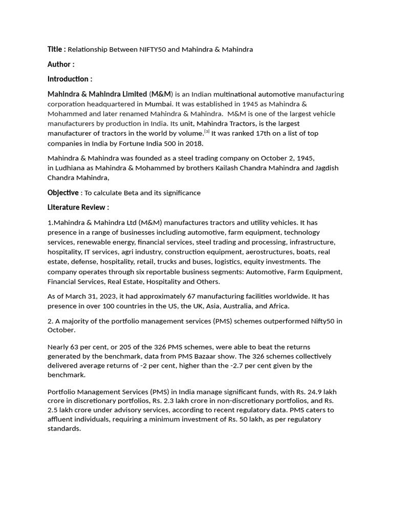 Research Methodology Report | PDF | Coefficient Of Determination