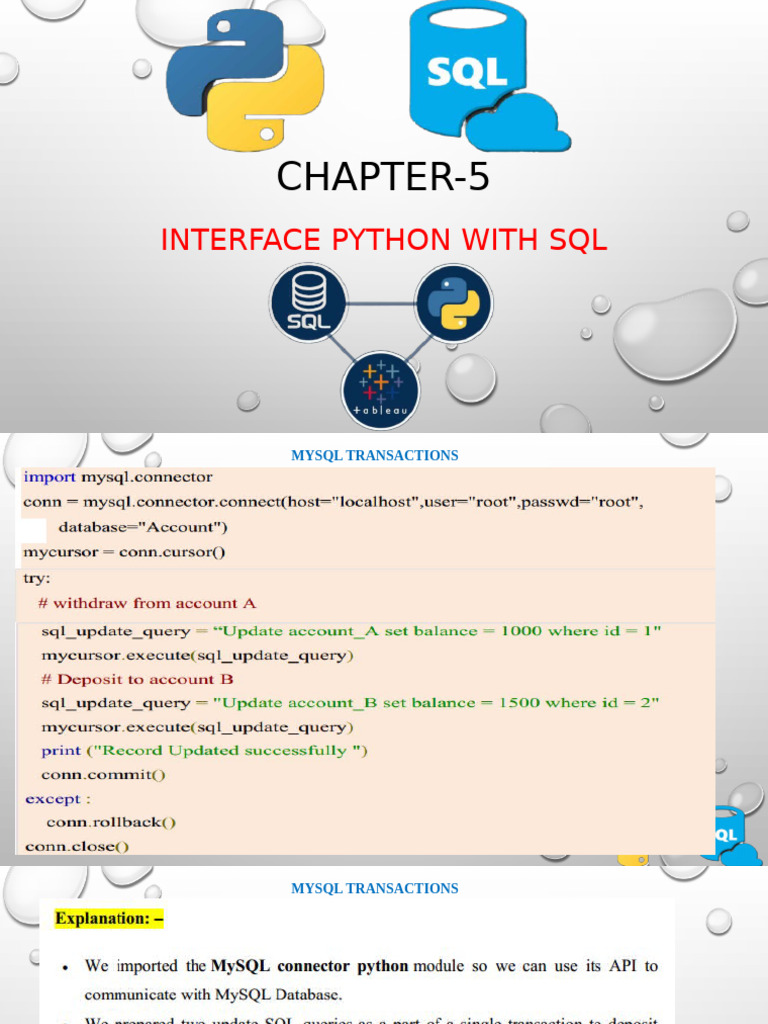 MySQL Transactions & Autocommit Guide | PDF | Database Transaction | My Sql