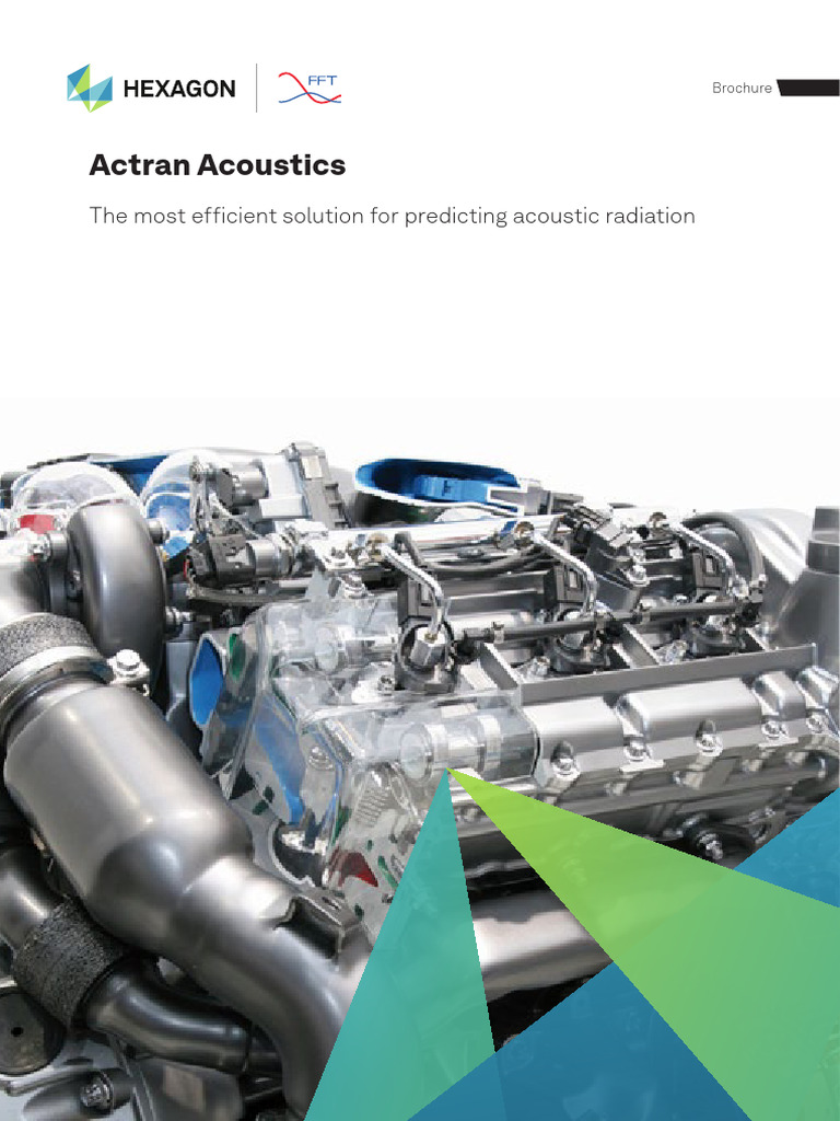 Actran Acoustics - Data Sheet | PDF | Sound | Acoustics