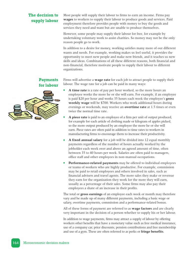 Understanding Labour Supply Decisions | PDF | Labour Economics | Employment