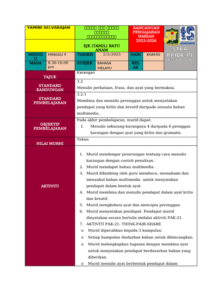 BM THN 6, MT THN 5 | PDF