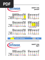 Supervisor Working Time Schedule | PDF