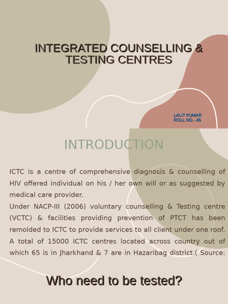 HIV Testing & Counselling Guide | PDF | Diagnosis Of Hiv/Aids | Hiv/Aids