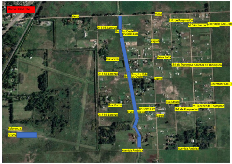 Barrio El Roll Mapa | PDF