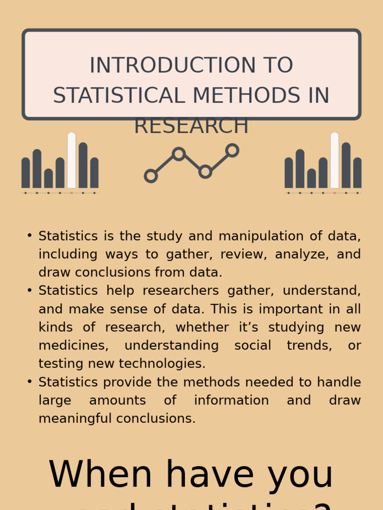 Introduction To Statistical Methods in Research | PDF | Statistics | Level Of Measurement