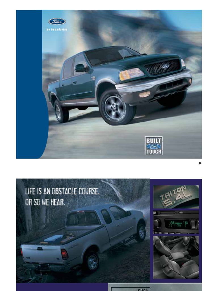 2003 Ford F-150 Overview and Specs | PDF | Ford F Series | Four Wheel Drive