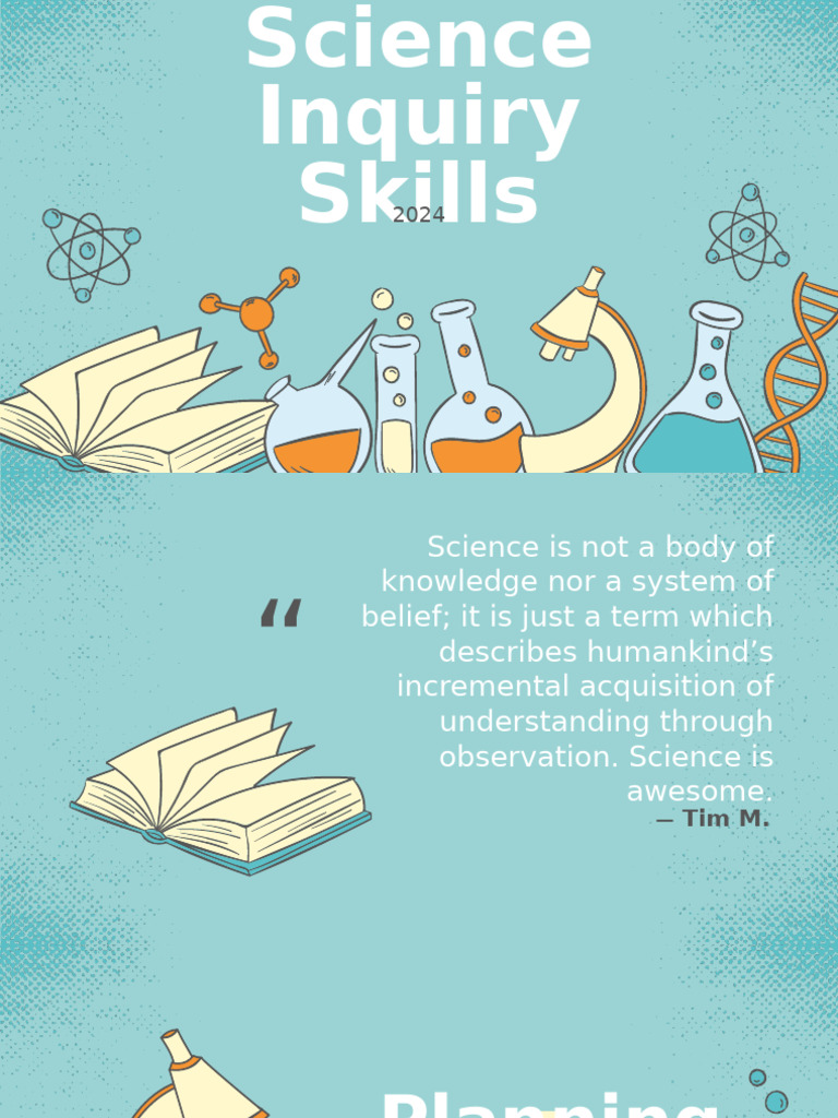Scientific Inquiry Skills 2024 | PDF | Experiment | Mean